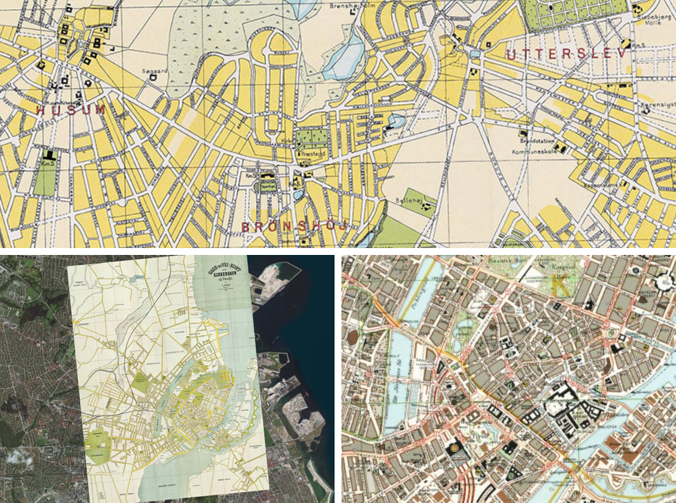 Historiske kort over København
